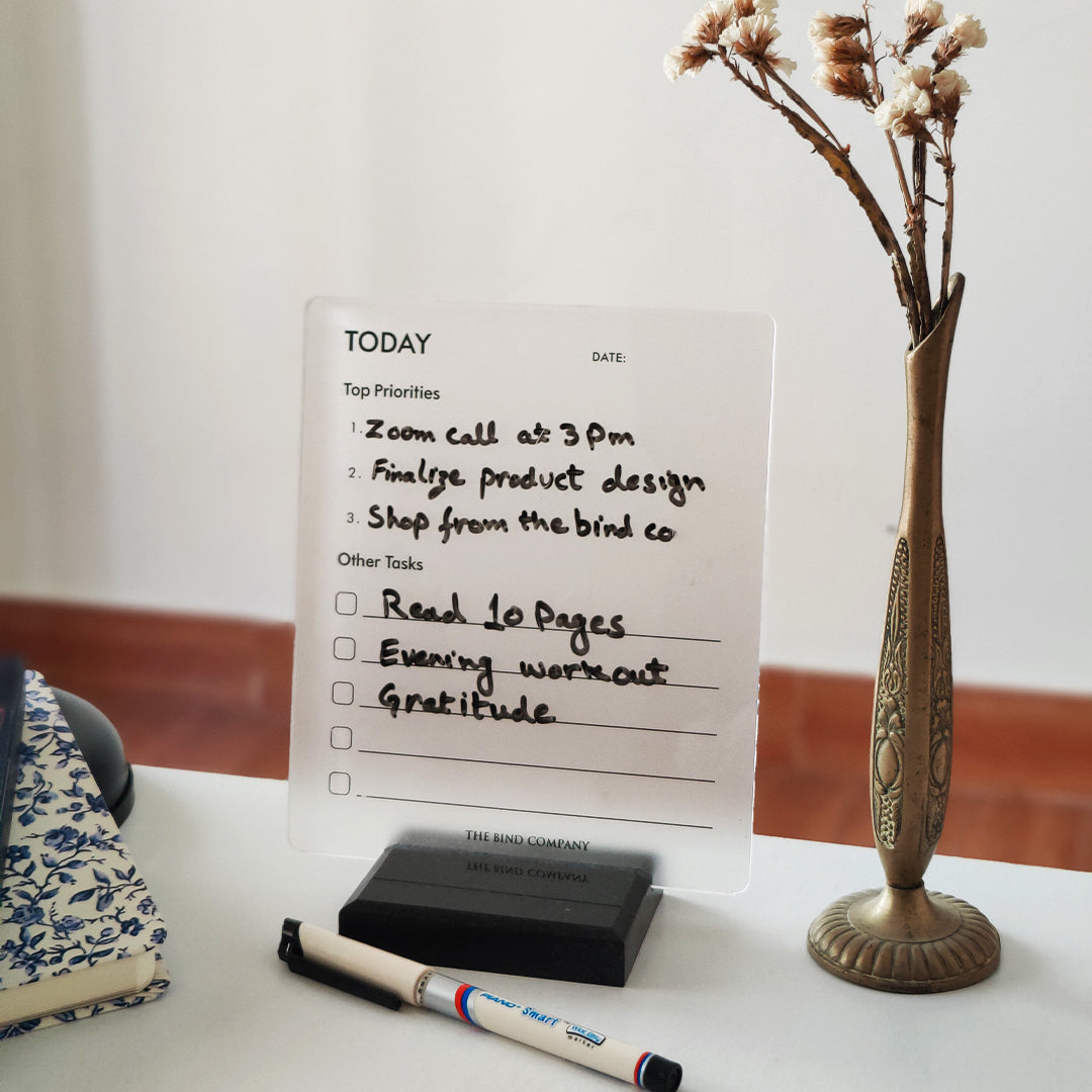 Erasable To-do list – The Bind Company
